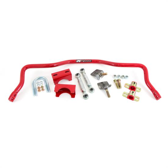 UMI 2245-325-R 82-02 F-Body Rear Sway Bar, 3.25 Inch Axle, Red