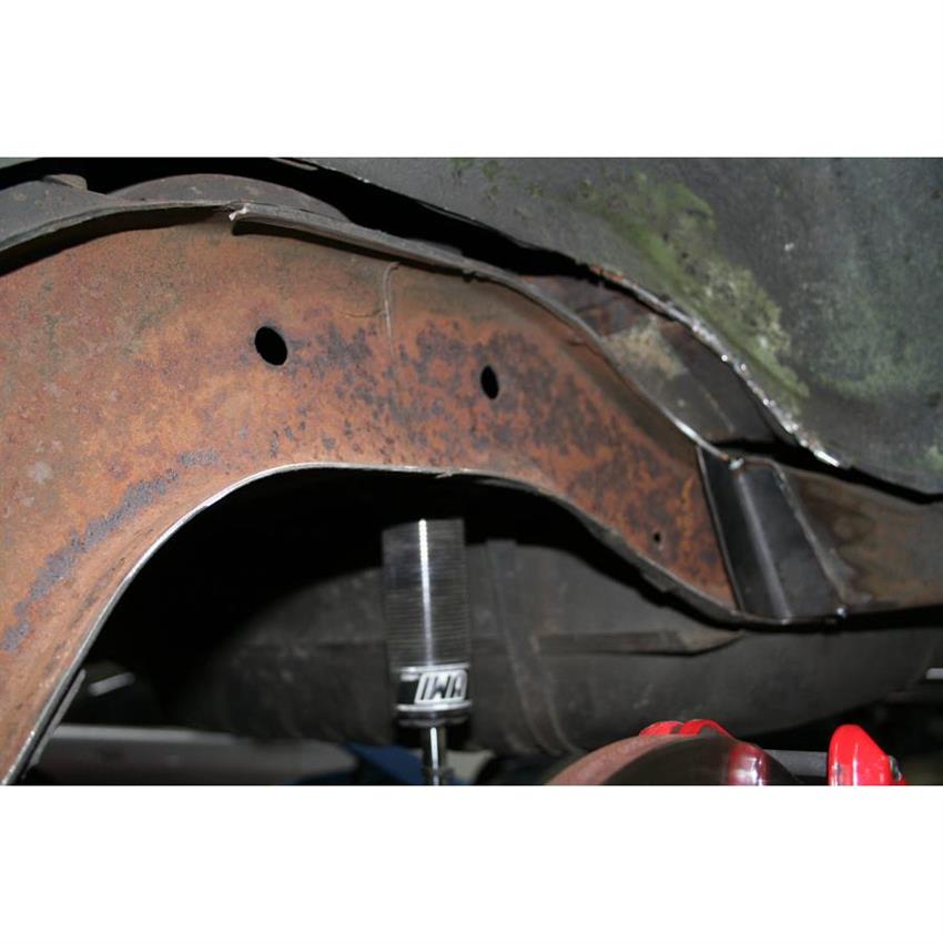 UMI 3061 78-88 G-Body Rear Frame Notching Kit, Weld In, Bare