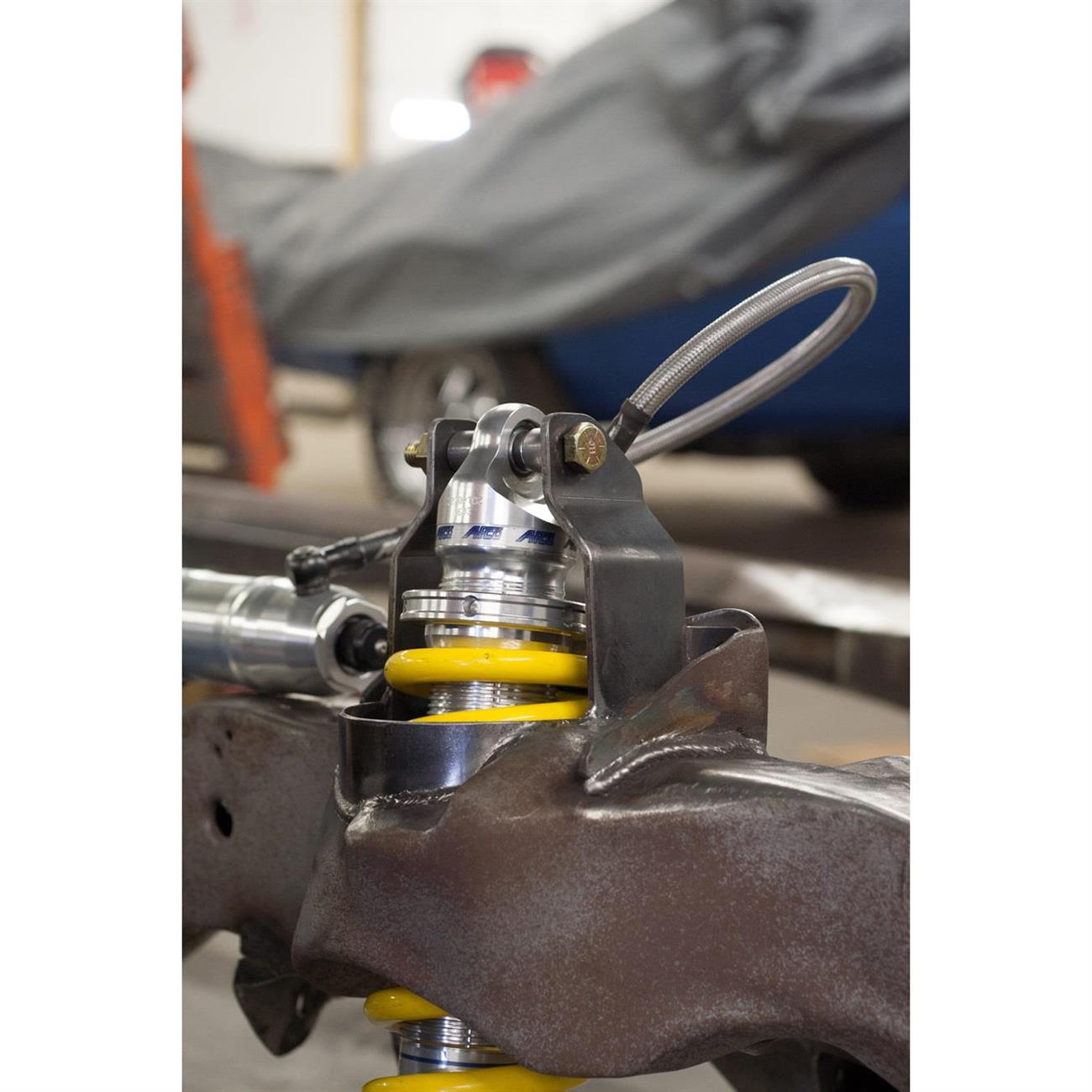 UMI 4054 64-72 A-Body Front Racing Coilover Brackets, Weld In