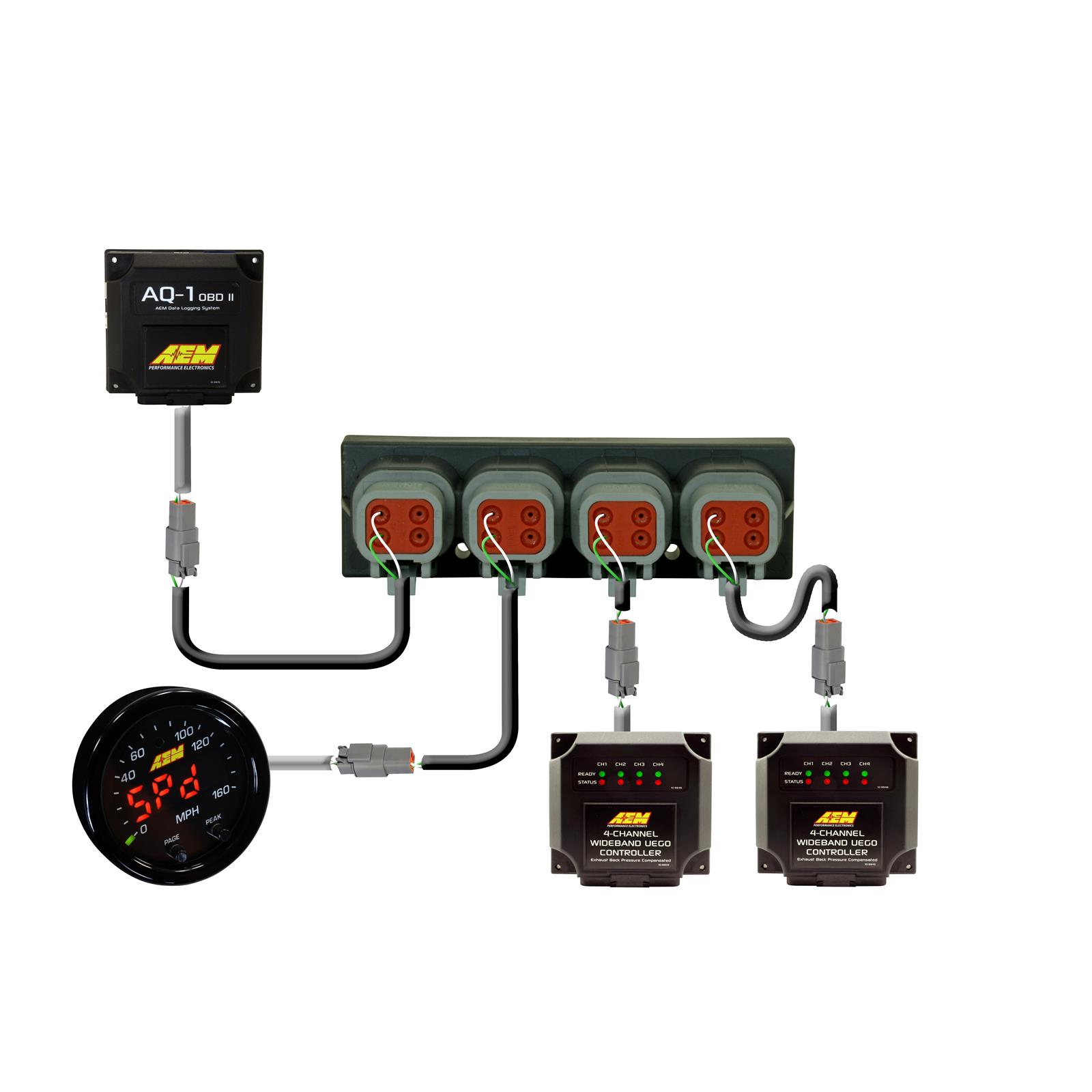 AEM 30-2225 4 Port AEMnet CAN Hub