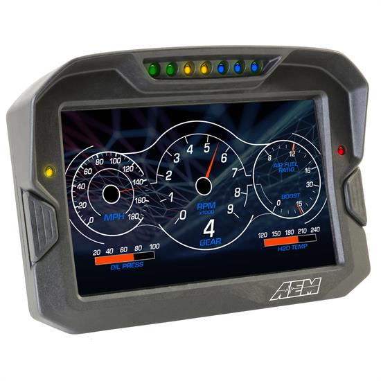 AEM 30-5701 Digital Dash Display, CD-7L Logging