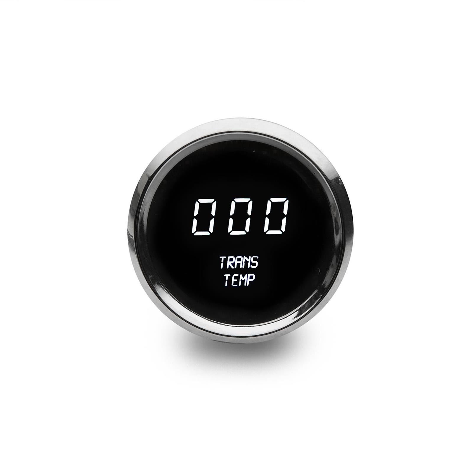 Intellitronix MS9107W Digital Trans Temp Gauge, White