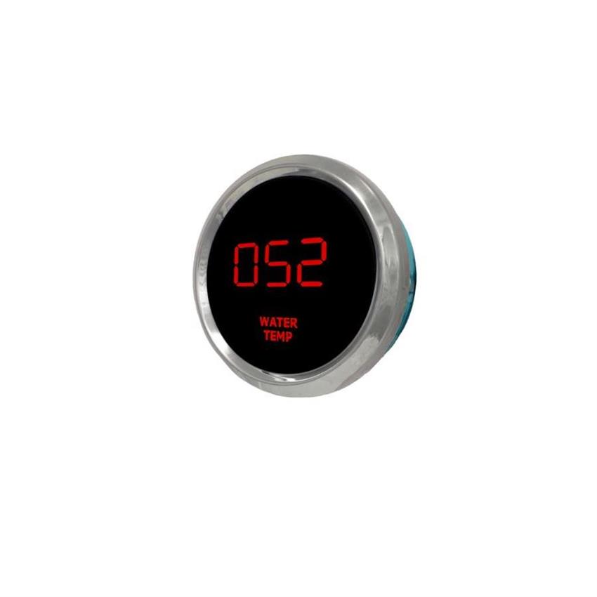 Intellitronix MS9113R Digital Water Temp Gauge, Red