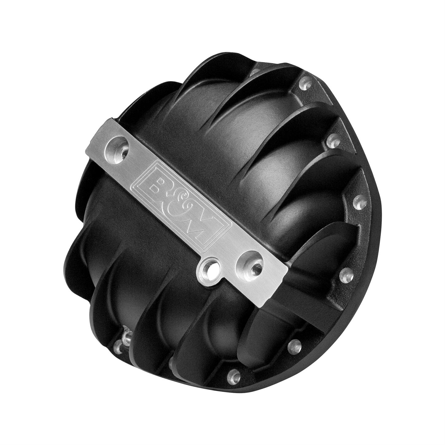 B&M 11317 Cast Aluminum Differential Cover for AAM 11.5 - BLACK