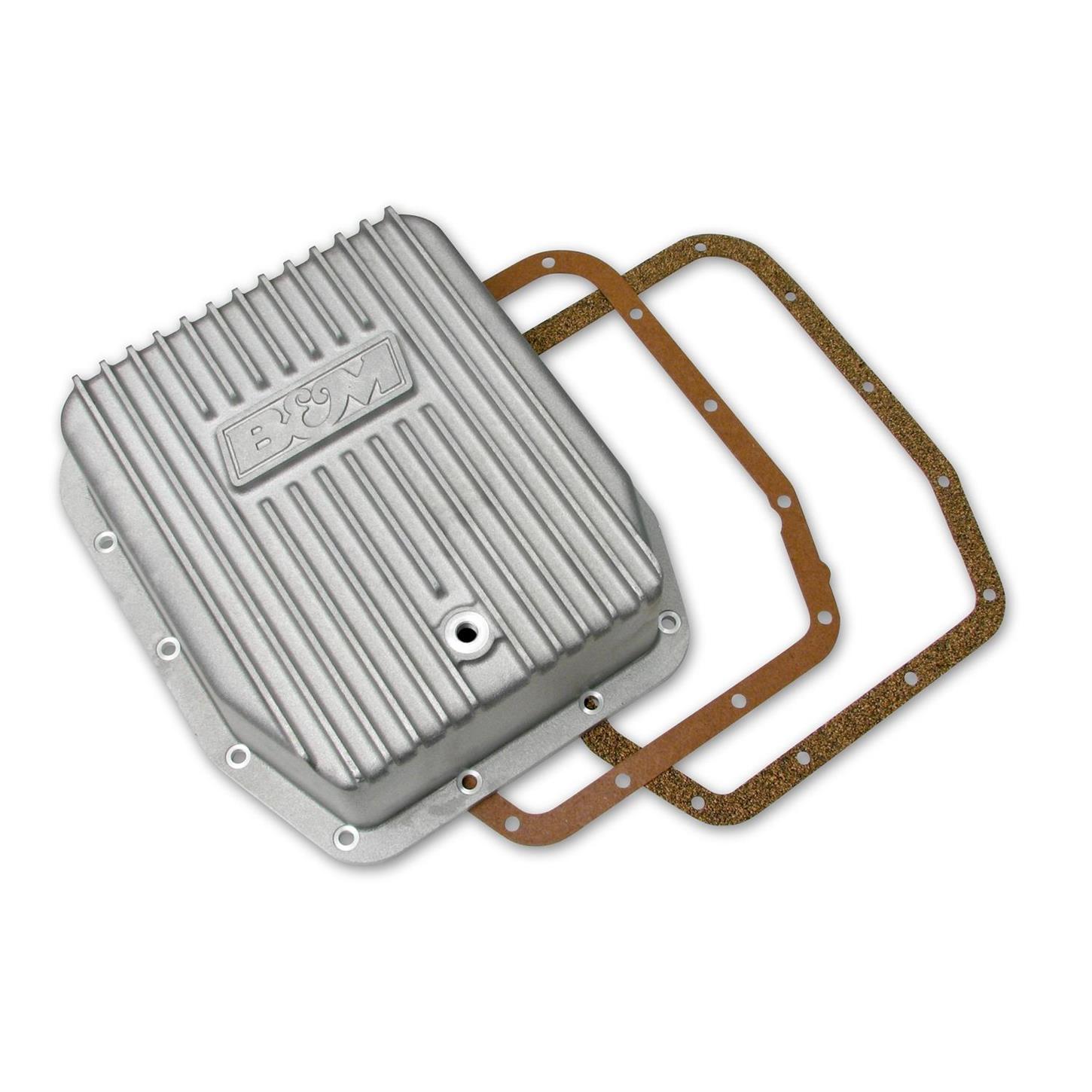 B&M 40291 Cast Deep Trans Pan, AOD, AODE/4R70W Trans Ford