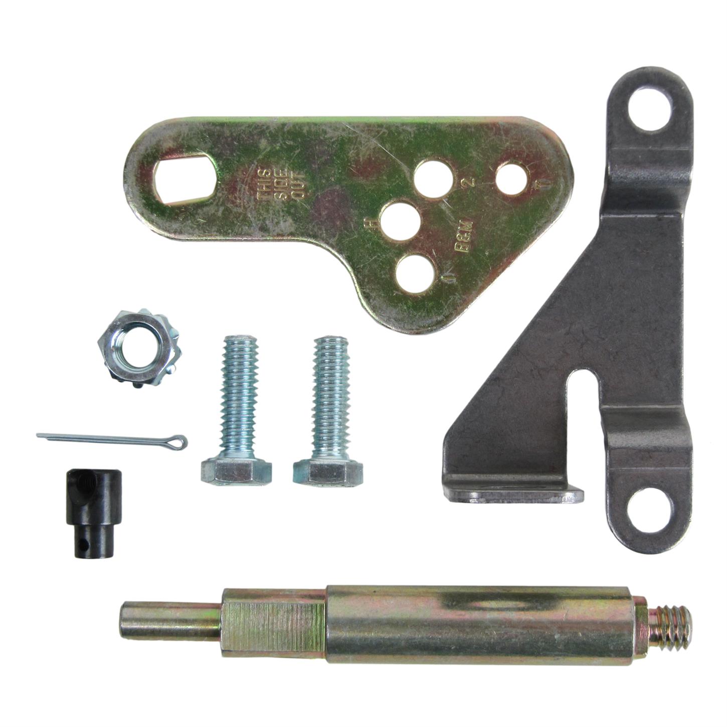 B&M 70497 Bracket and Lever Kit for GM Powerglide 1962 to 1973