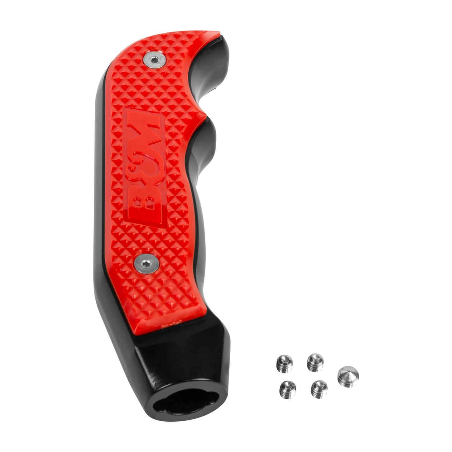 B&M 81131 Red Magnum Grip Shift Handle, 16-17 YXZ1000