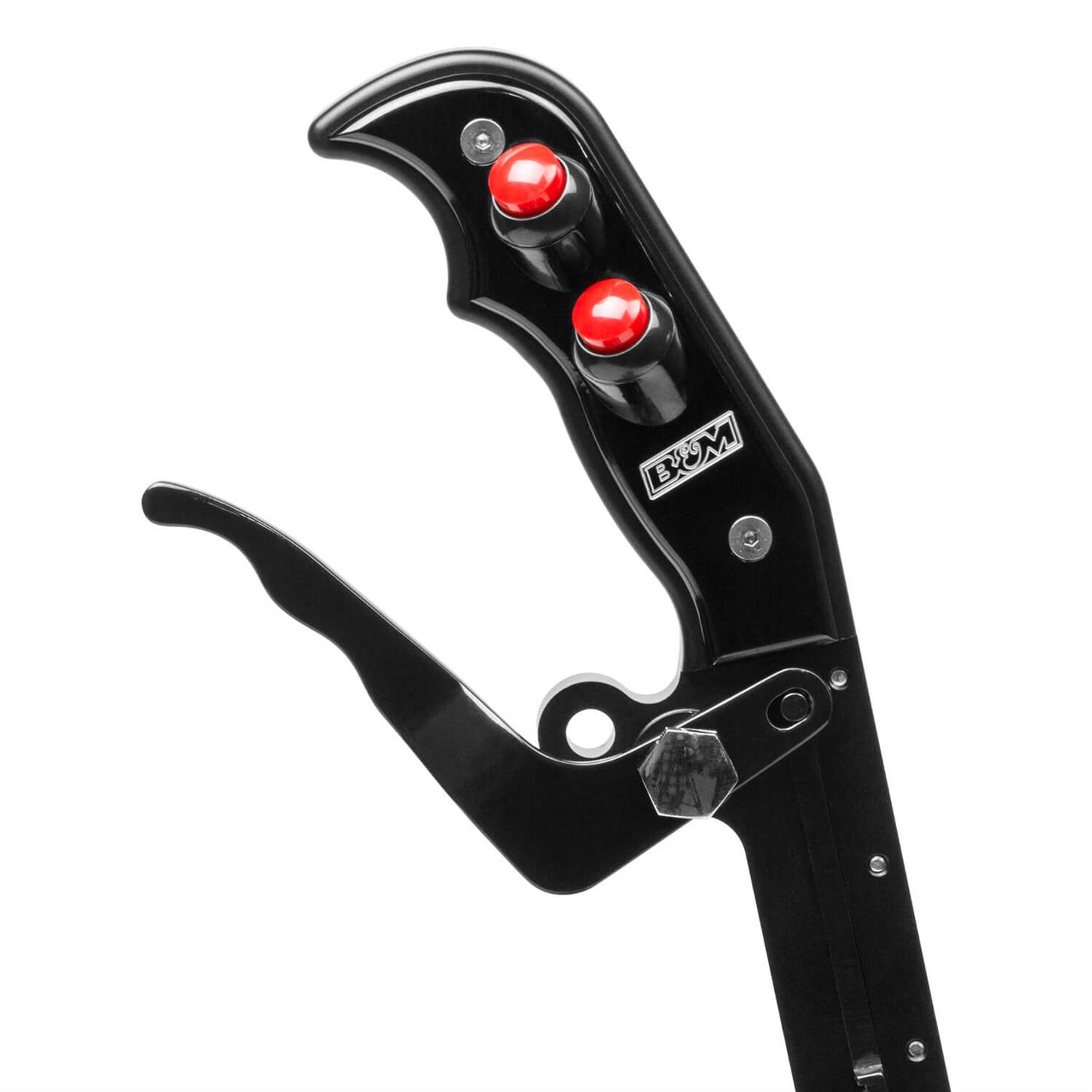 B&M 81164 Shifter Accessory, Magnum Grip Side Plate with Buttons