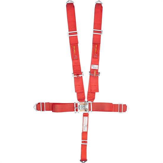 ButlerBuilt 5 Point Latch & Link Safety Belt, 3 Inch Shoulder Set