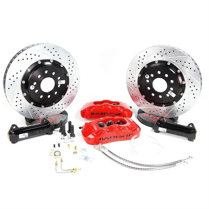 Baer Brakes 4301361B 14" Pro+ Front Brake Kit, Black, SDZ