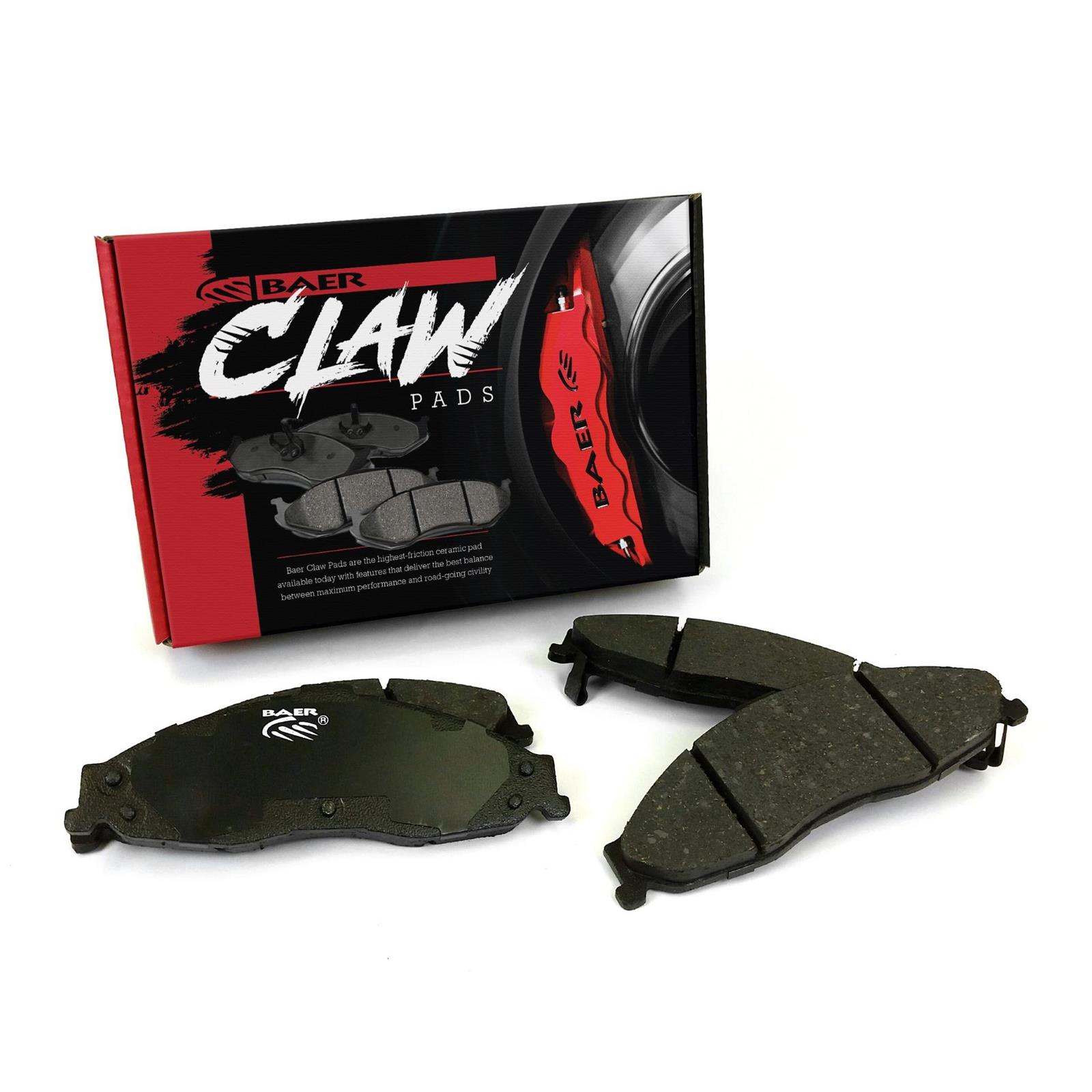 Baer Brakes D1405B Claw Brake Pads, Front