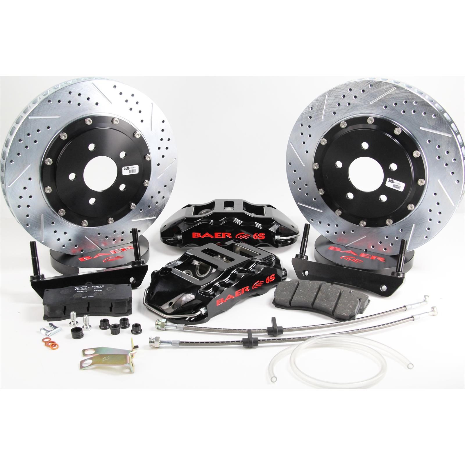 Baer Brakes 4141153B 15" Extreme+ Front Brake Kit - Black