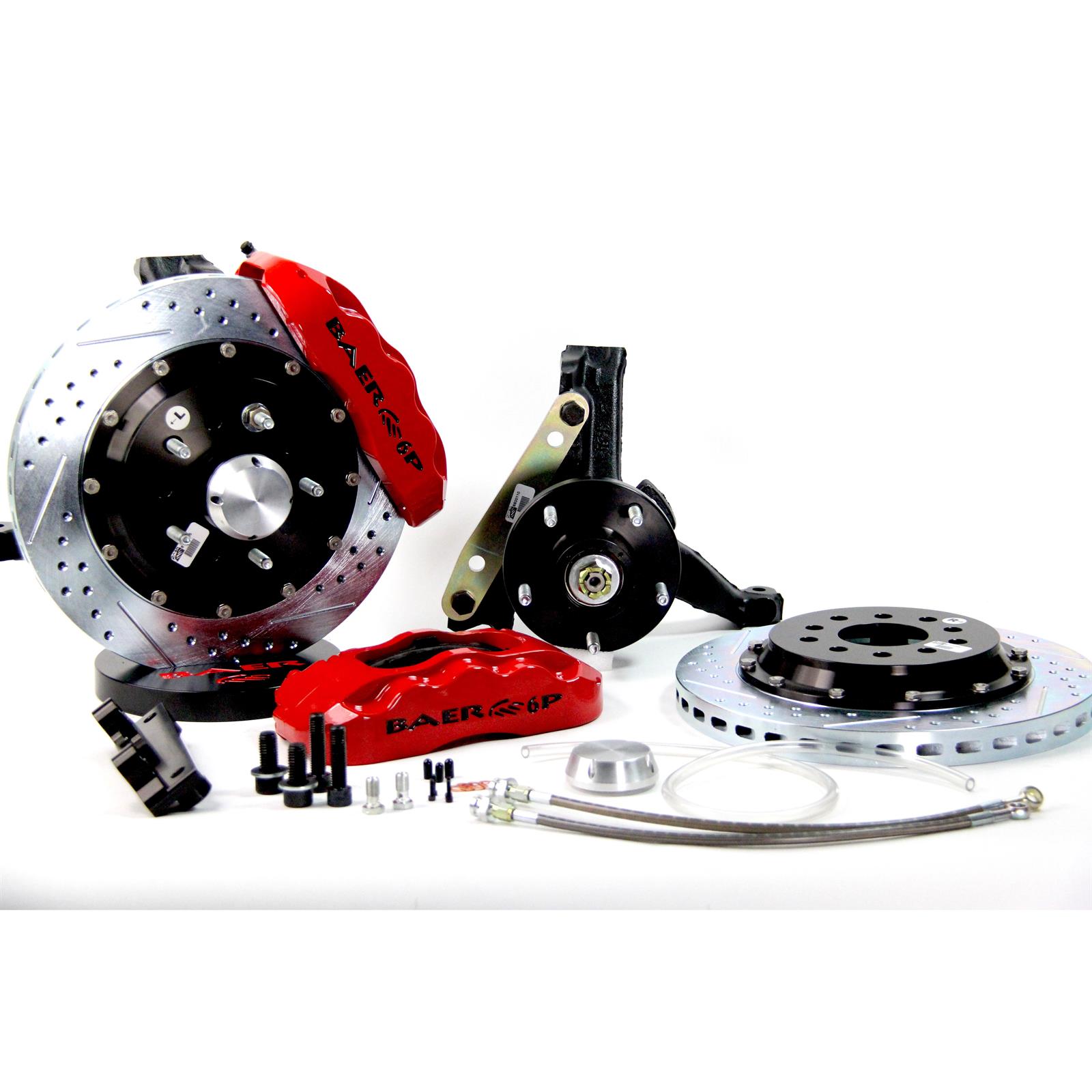 Baer Brakes 4301367B 13" Pro+ Brake Sys Frt Blk 78-88 G-body