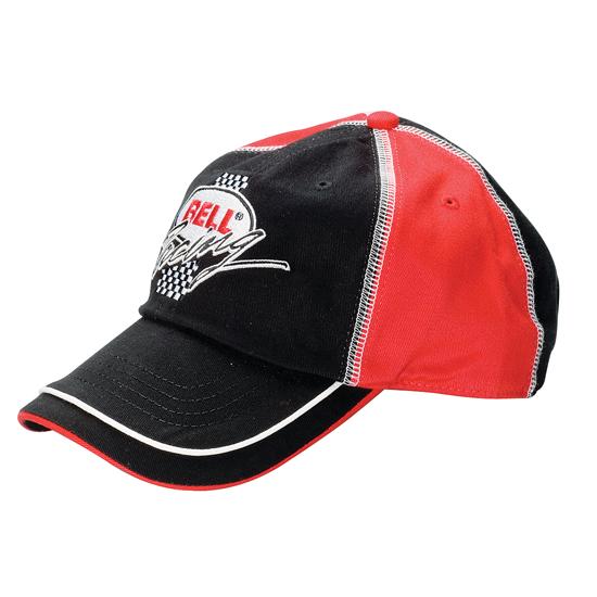 Bell Race Logo Black/Red Hat