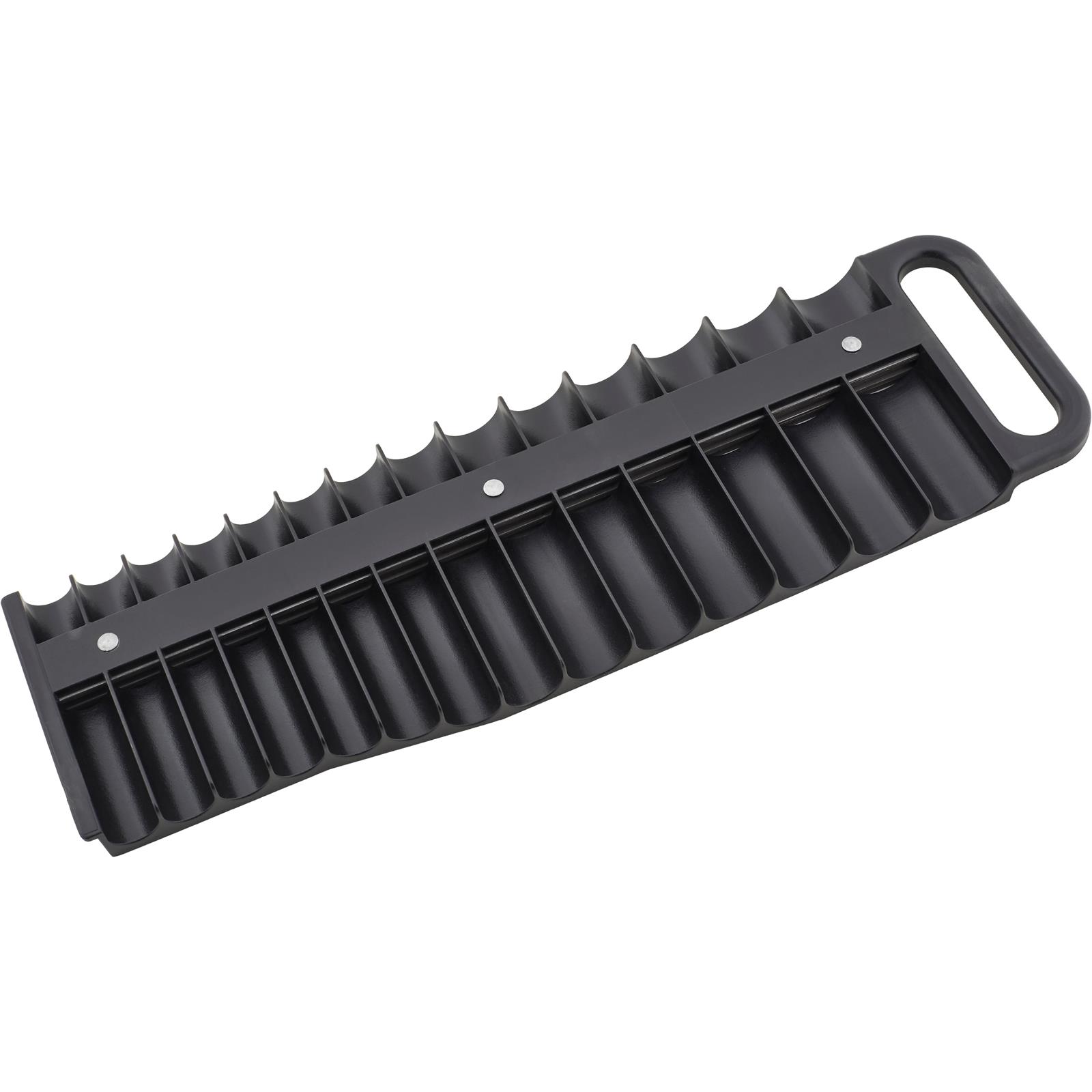 Lisle 40130 Magnetic Socket Holder, Black, 1/4 Inch