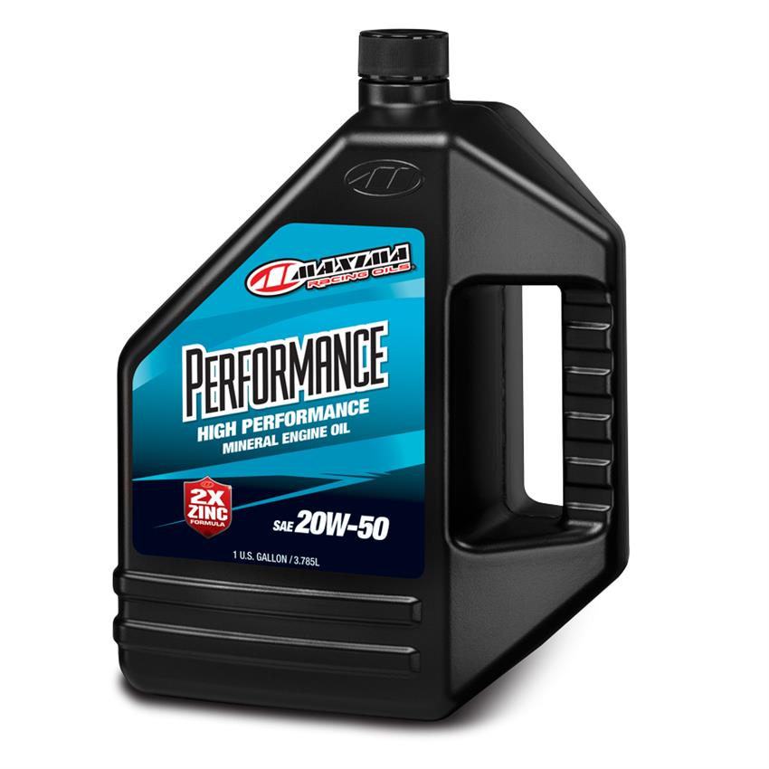 Maxima Racing Oils 39-359128 Performance Oil, 20W50, 1 Gallon