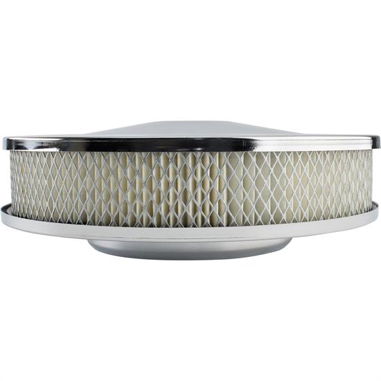 10 Inch Chrome Air Cleaner, 2 Barrel Carb.