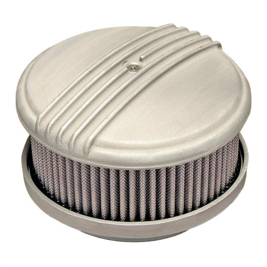 OTB Gear 4476 Mohawk Style Air Cleaner, Offset Base, Unpolished