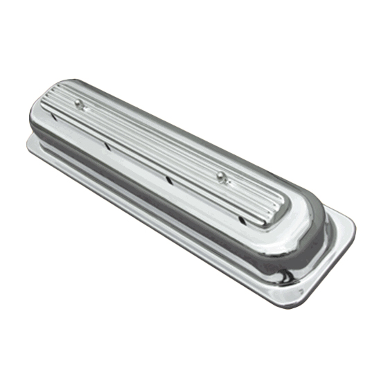 OTB Gear 6407 Rocket Valve Covers, Polished, 87-97 SBC, Short