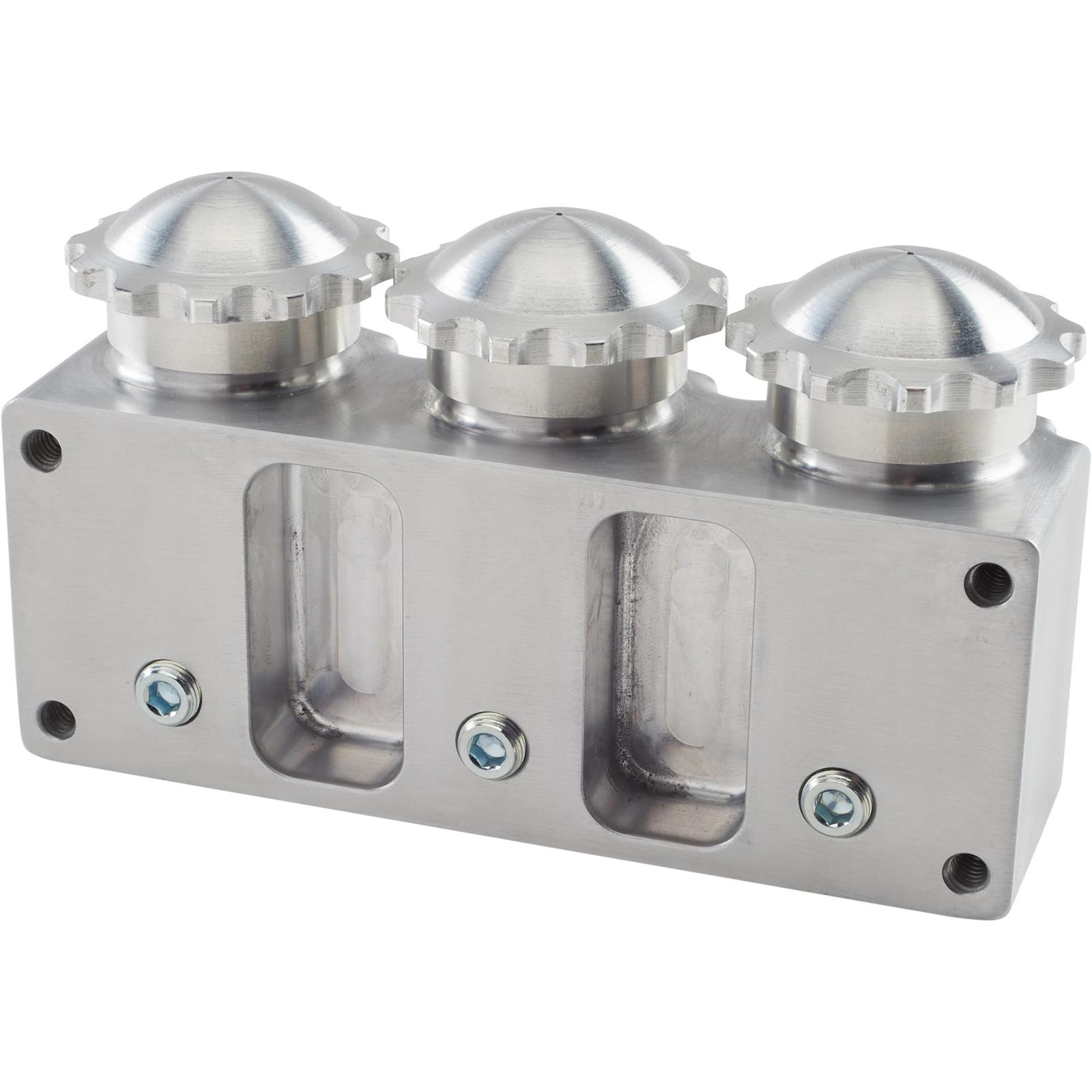 OTB Gear 6445 Remote Fluid Reservoir, Triple Tank, Satin