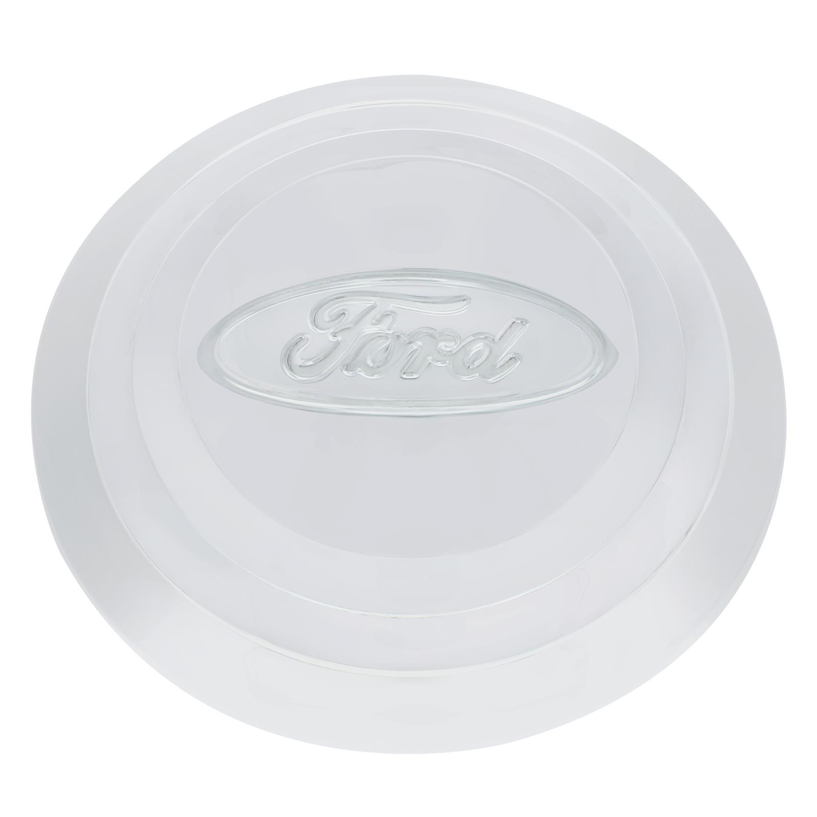 United Pacific A7050 SS 32-33 Ford Hubcap W/ford Oval Logo