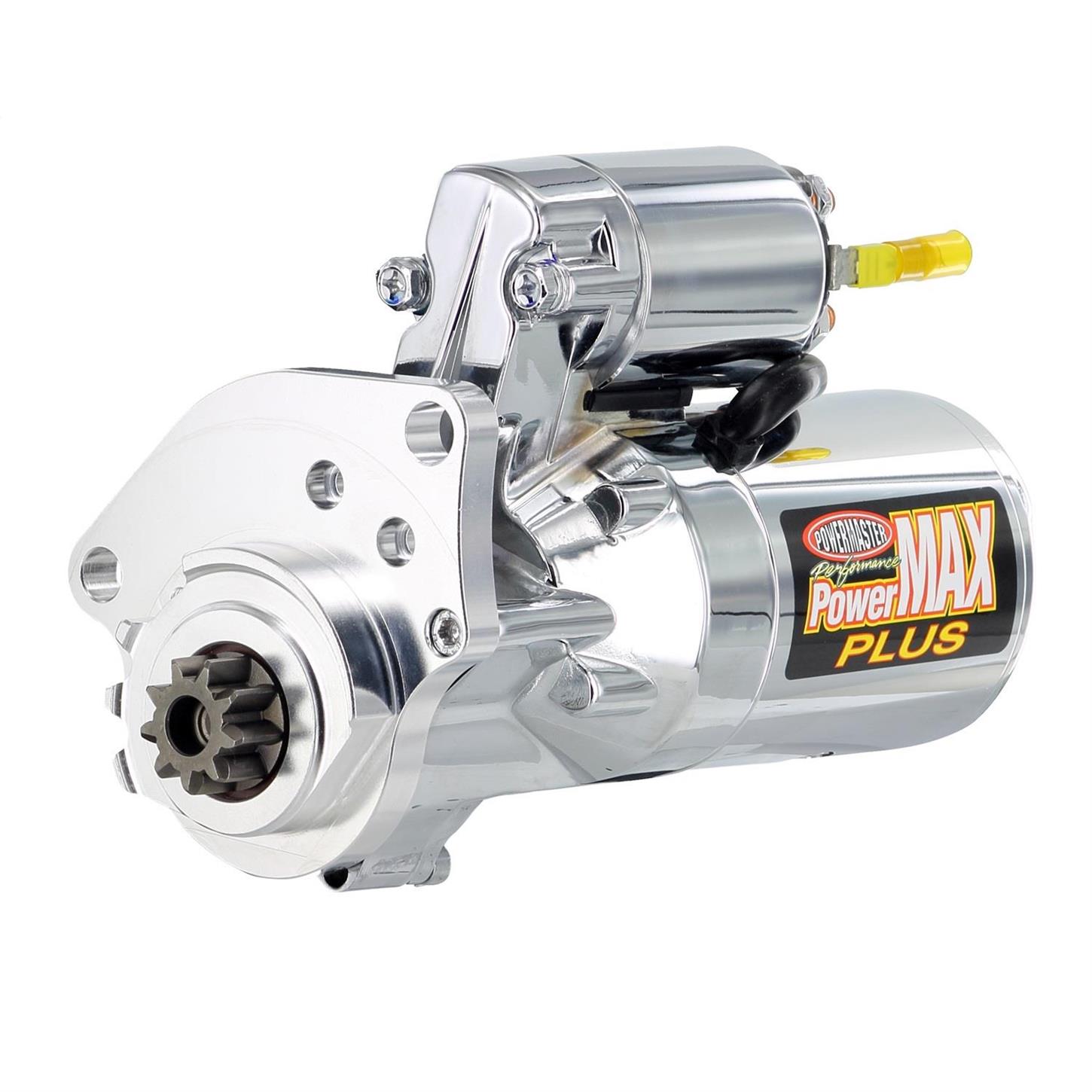 Powermaster 19000-13 PowerMAX Plus Starter, Mopar, Chrome