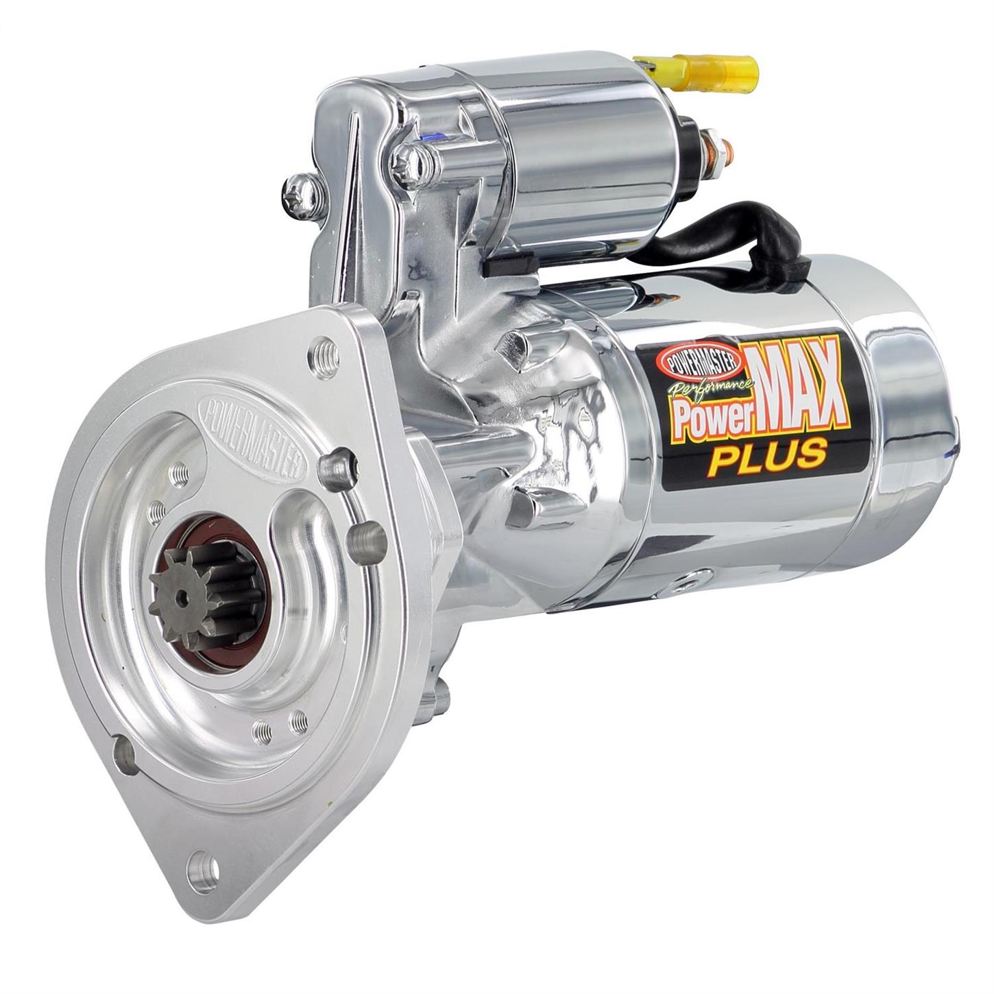 Powermaster 19004-5 PowerMAX Plus Starter, Ford Big Block, Chrome