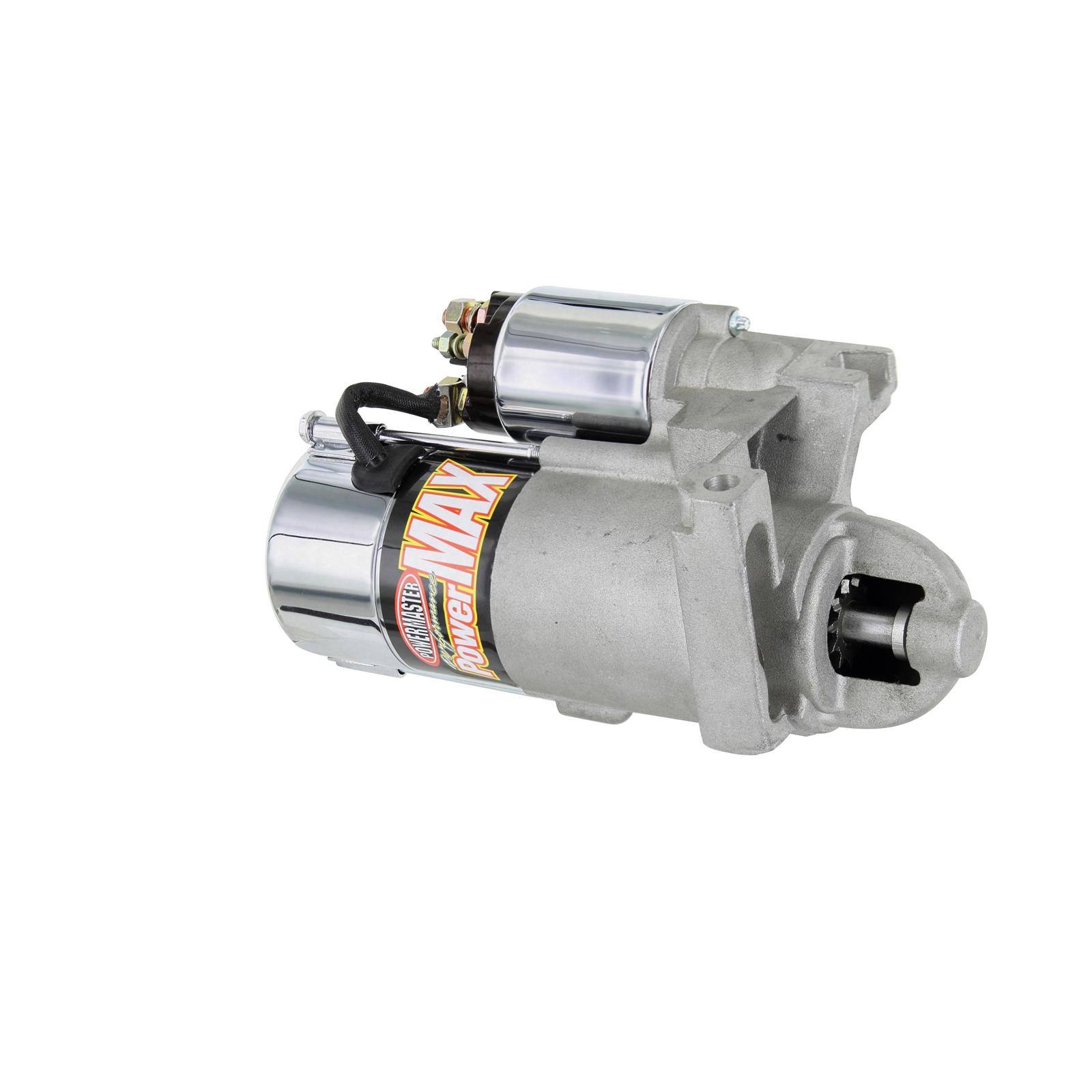 Powermaster 19202 PowerMAX Starter, Full size, Chrome, GM