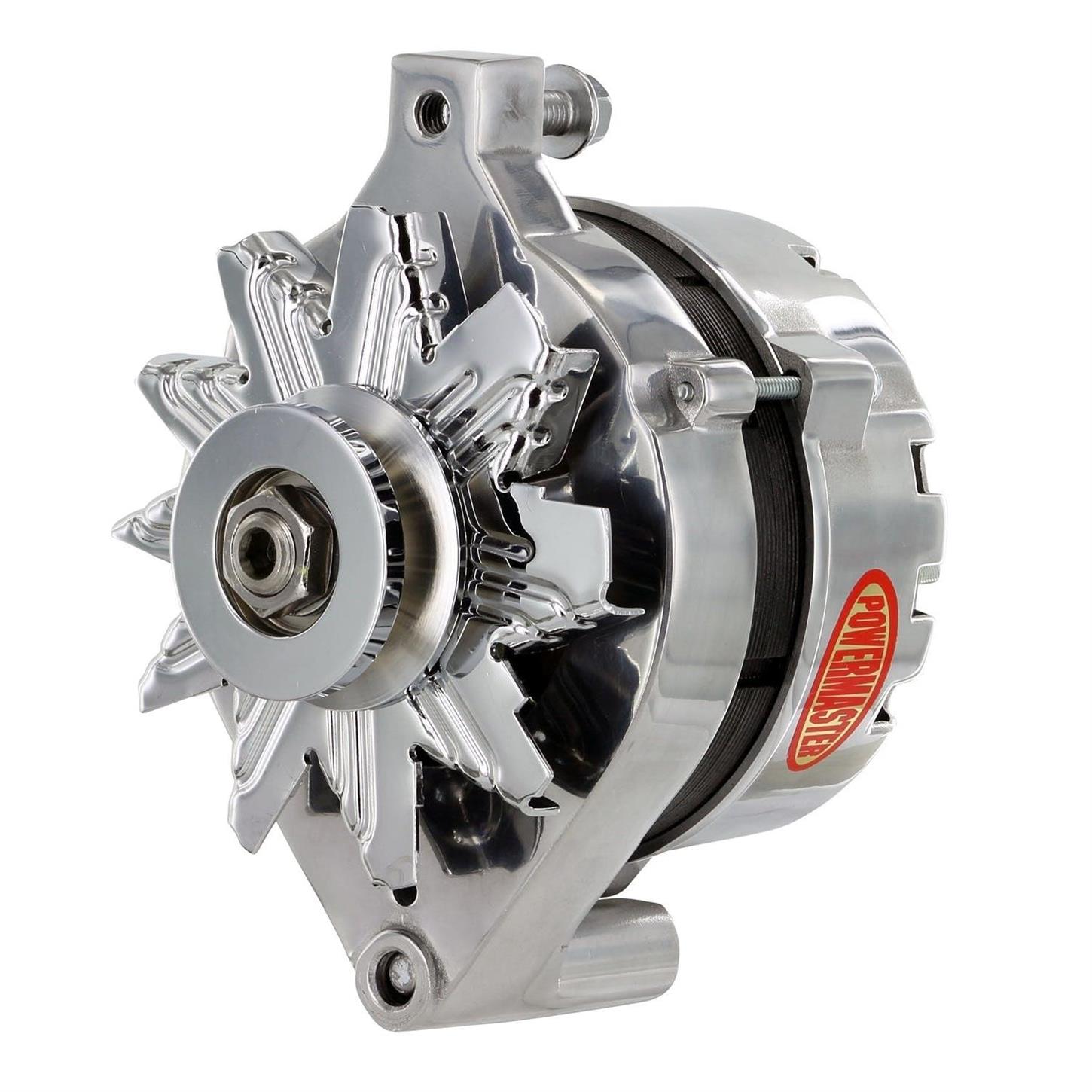 Powermaster 27102 Retro Alternator, 70 Amps, V-belt, 12V, GM