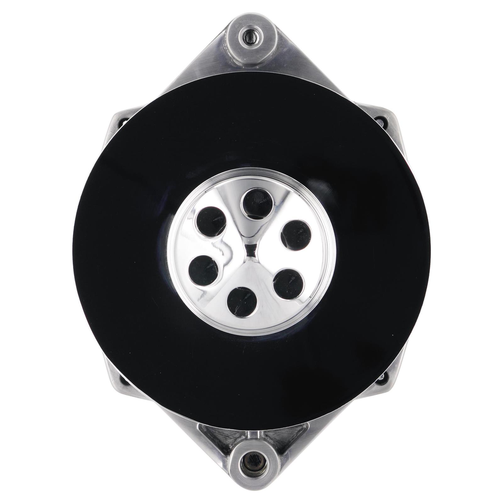 Powermaster 37294-360 GM 12si Alternator, 150A, 1V Belt, Brushed