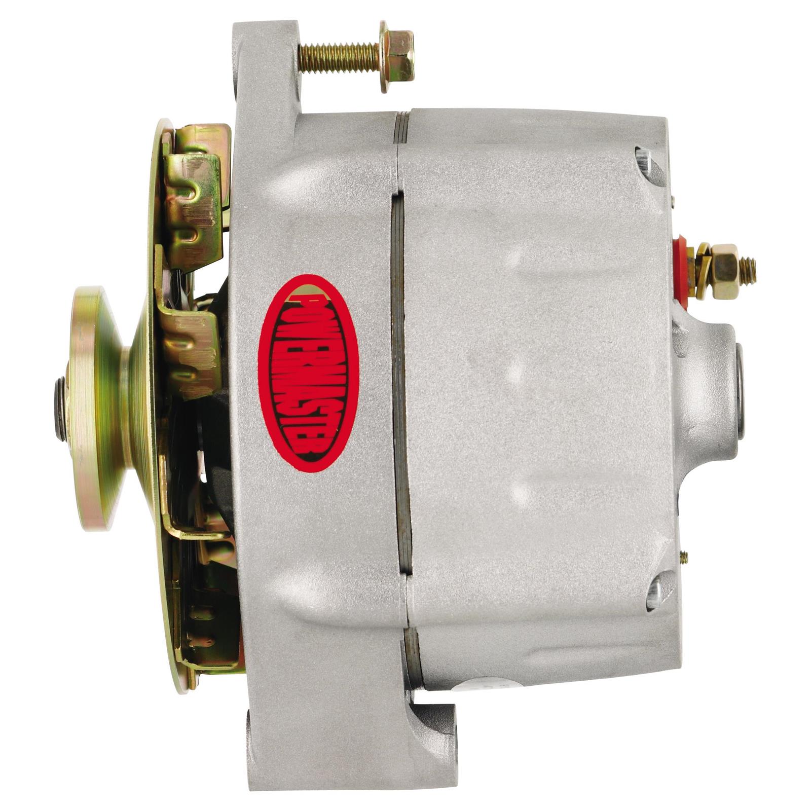 Powermaster 47295 Smooth Look Alternator, 140A, V-belt, 12V, GM