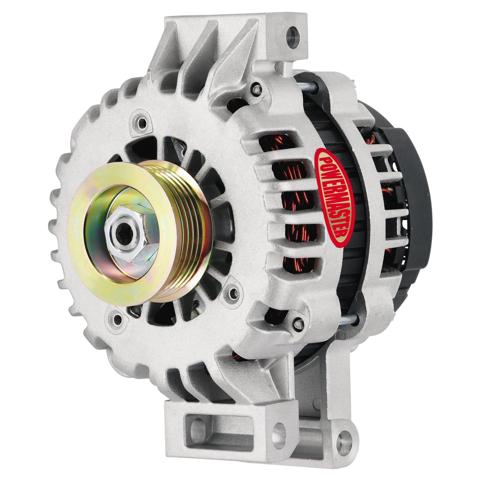 Powermaster 48290 Alternator, 215 Amps, Serpentine, 12V, Chevy