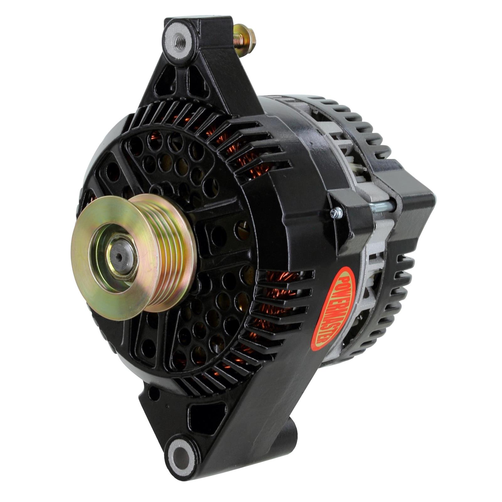 Powermaster 57761 Alternator, 200 Amps, Serpentine, 12V, Ford