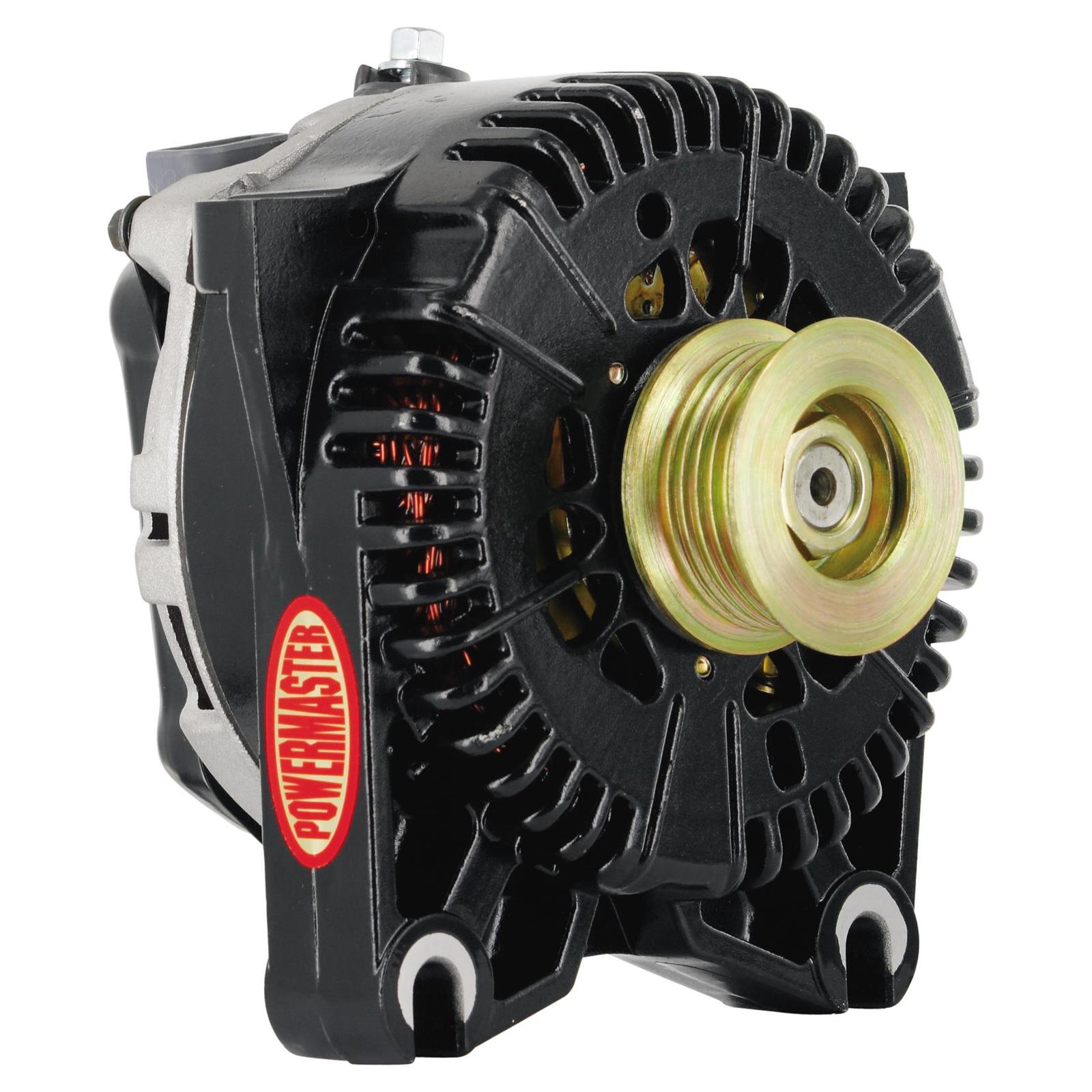 Powermaster 57781 Street Alternator, 200A, Serpentine, 12V, Ford