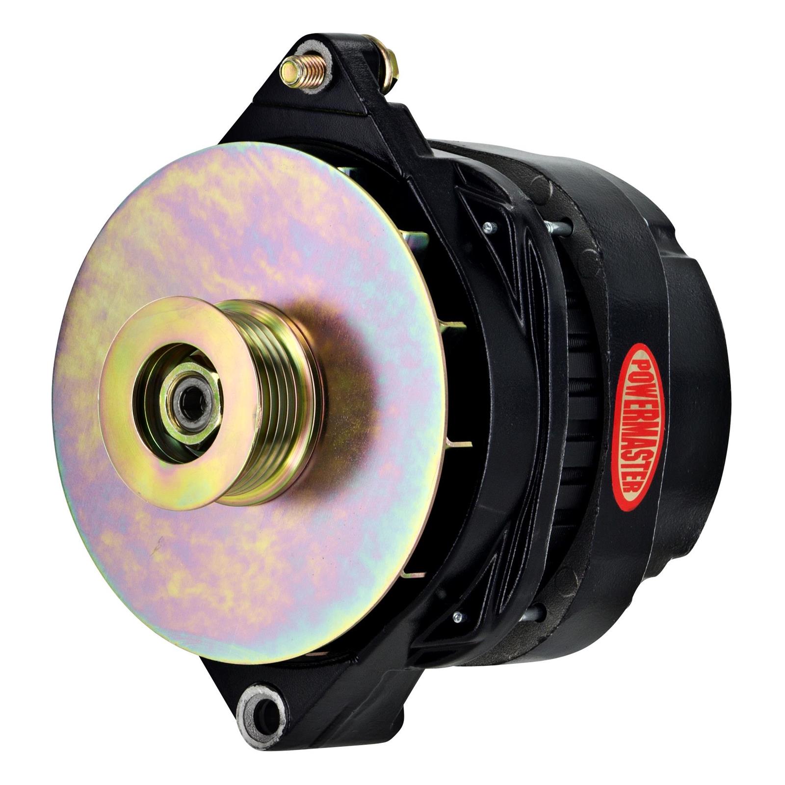 Powermaster 58112 Street Alternator, 200A, Serpentine, 12V, Chevy