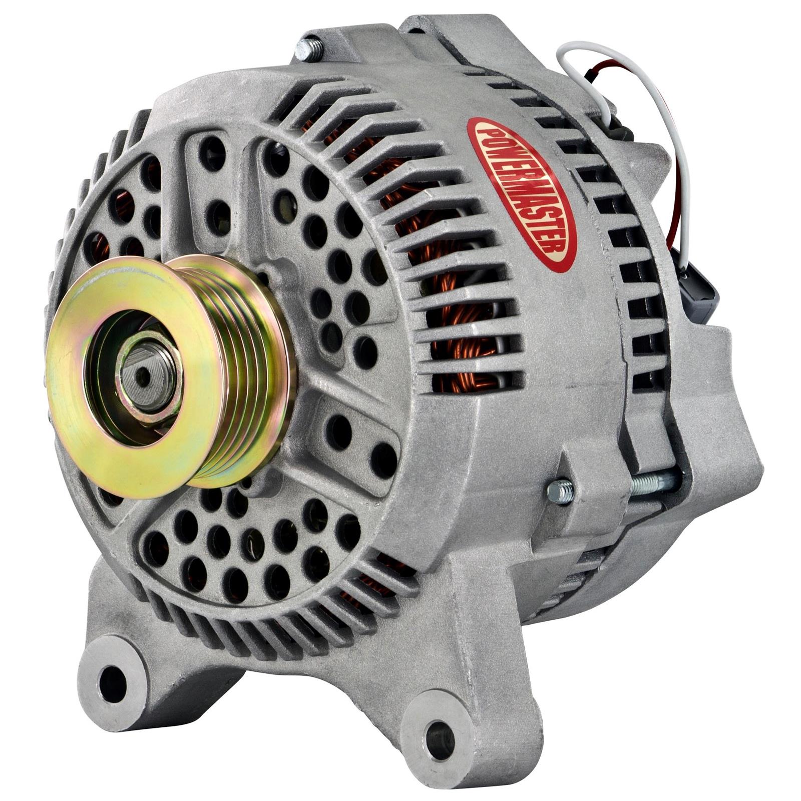 Powermaster 77641 Ford 3G Alternator, 140A, 1-Wire, 6-Groove