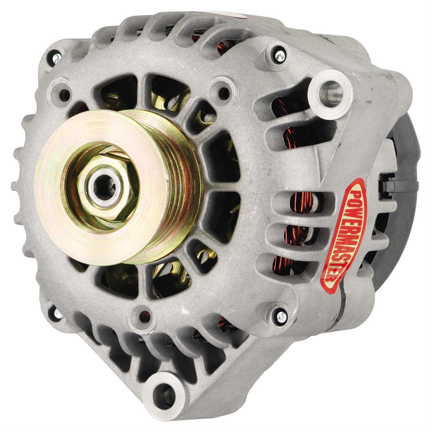 Powermaster 8206 GM CS130D Alternator, 120 Amp, Serpentine, 12V