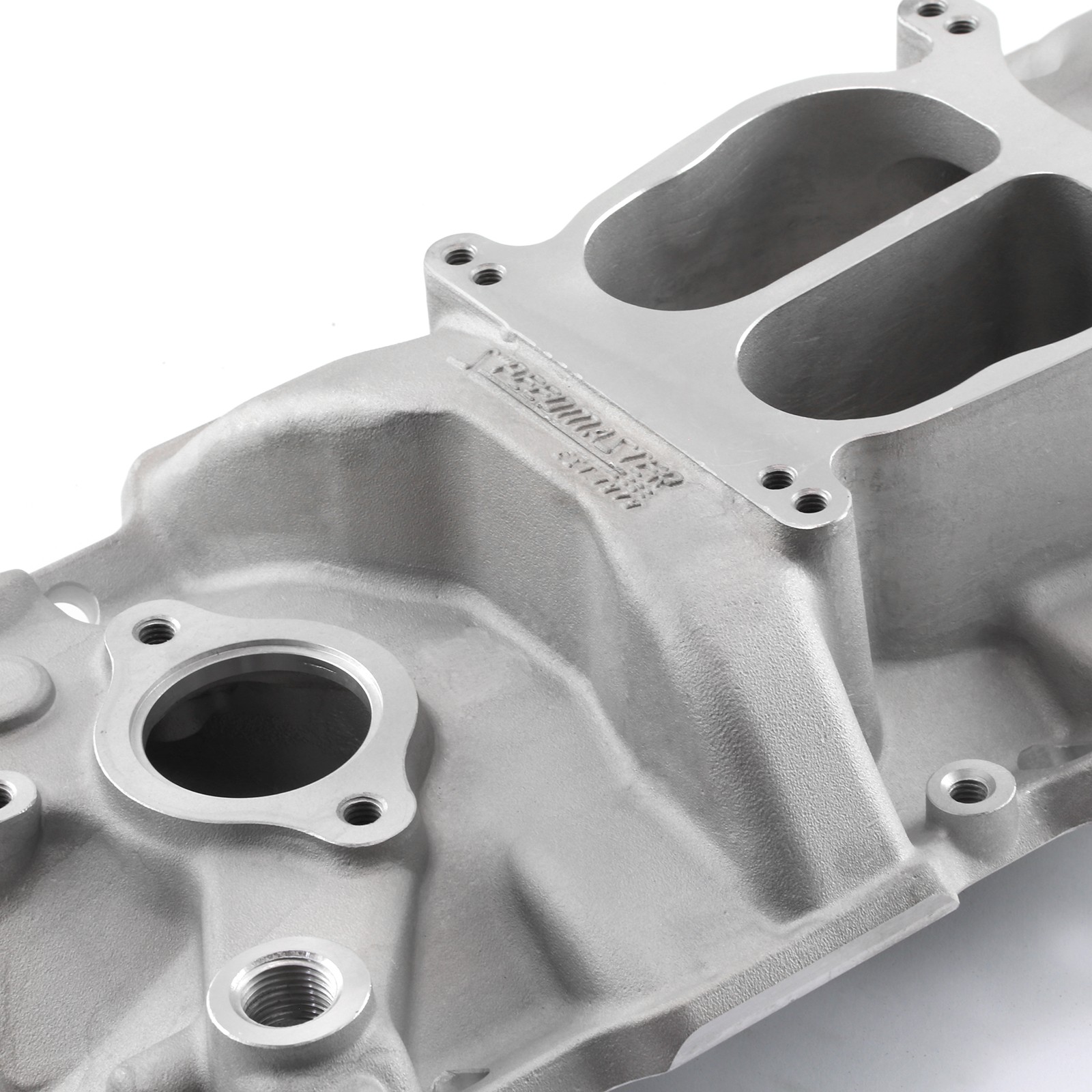 Speedmaster 1-147-001 SBC LowRise Intake Manifold, Non-EGR, Satin