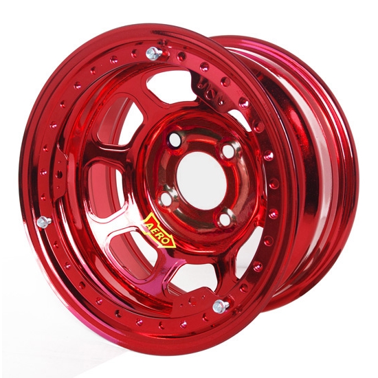 Aero 33-984230RED 33 Series 13x8 Wheel, Lite, 4x4.25 BP 3 In. BS