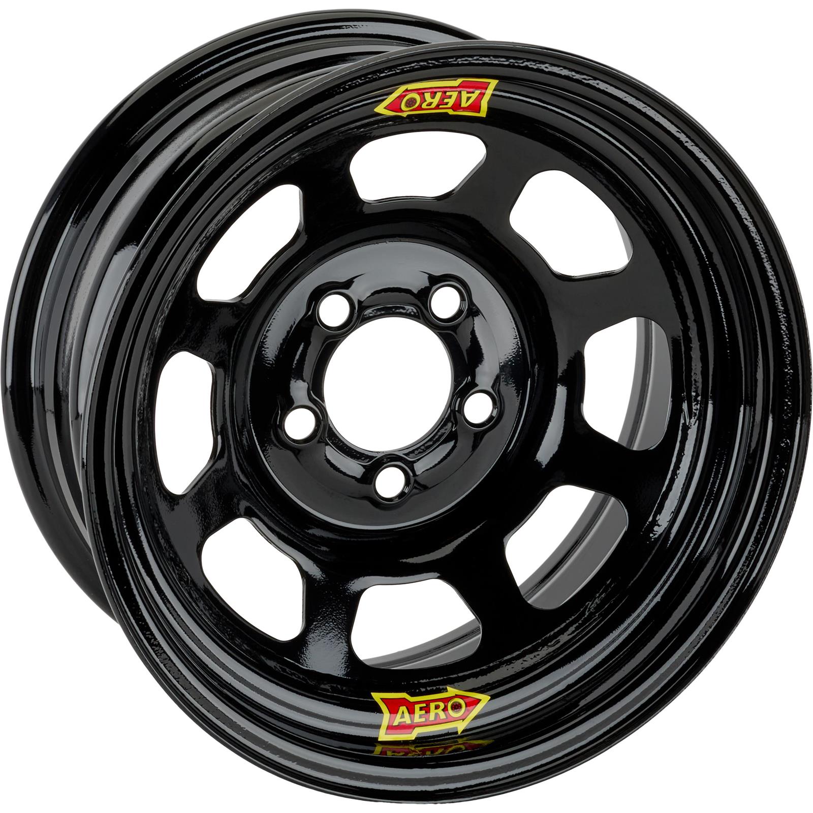 Aero 50-174530 50 Series 15x7 Inch Wheel, 5x4.5 BP, 3 Inch BS