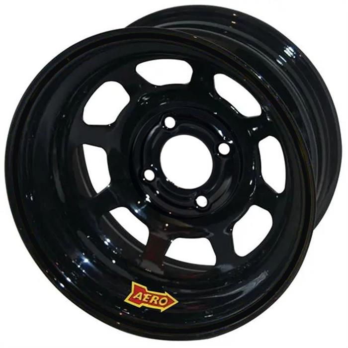 Aero 50 Series 15 Inch Race Wheel, 5x4.5 Pattern, 4 In. Backspace