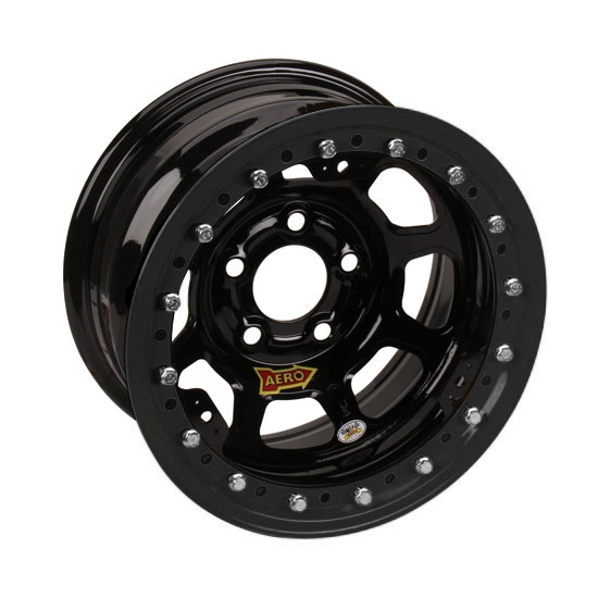 AERO 53 Series Wissota Certified 15 Inch Wheel, Beadlock, 5 on 5 Pattern