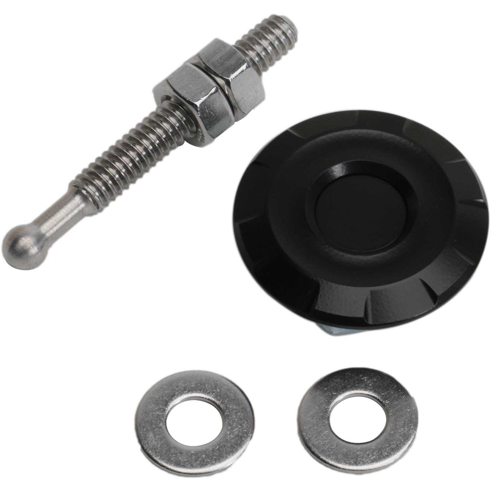 Quik Latch QL-25-GTB GT Style Fastener, Black