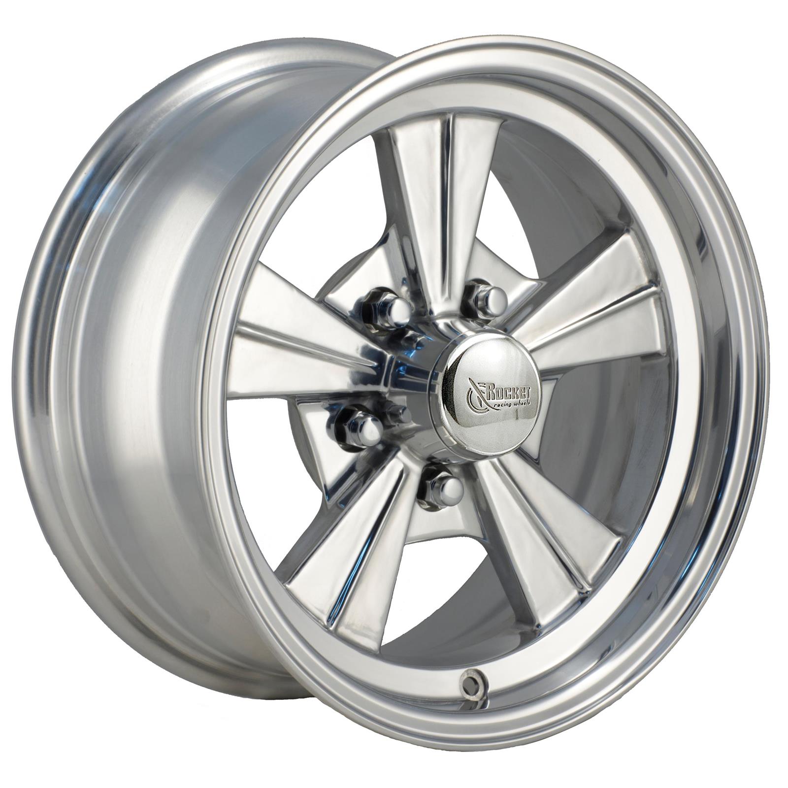 Rocket Strike Wheels, 15 x 7, 5 on 4-1/2, 4-1/4 Inch Backspace