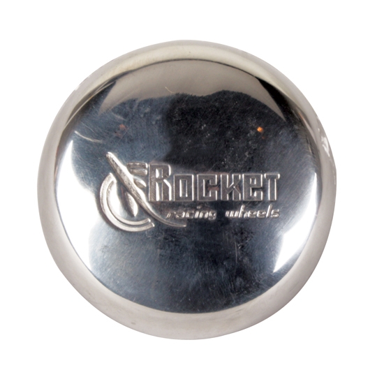 Rocket Racing Wheels RC1-01501 Polished Dome Center Cap