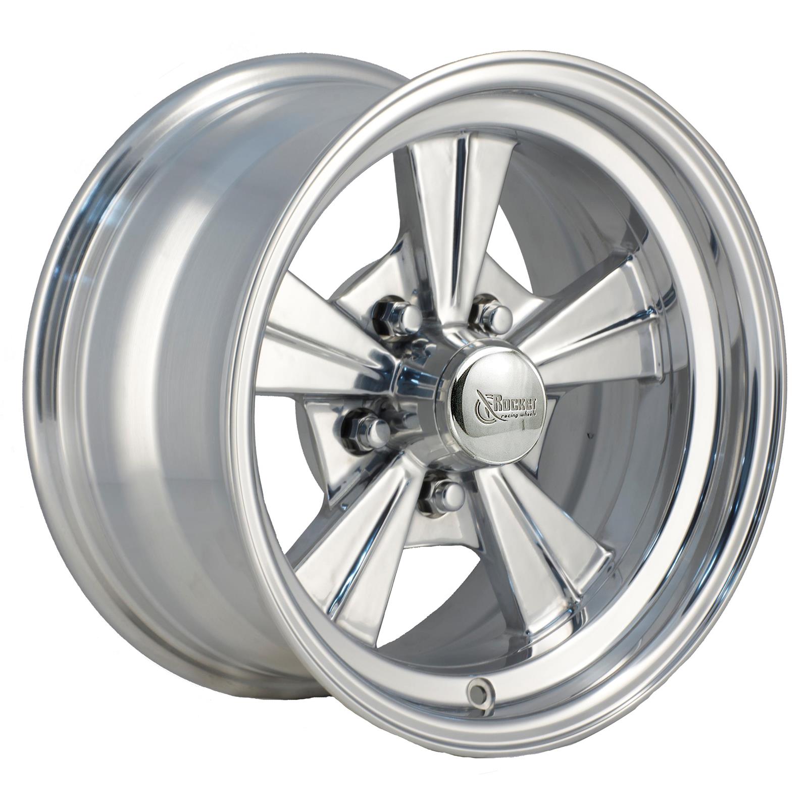 Rocket Strike Wheels, 15 x 8, 5 on 4-1/2, 4-1/2 Inch Backspace