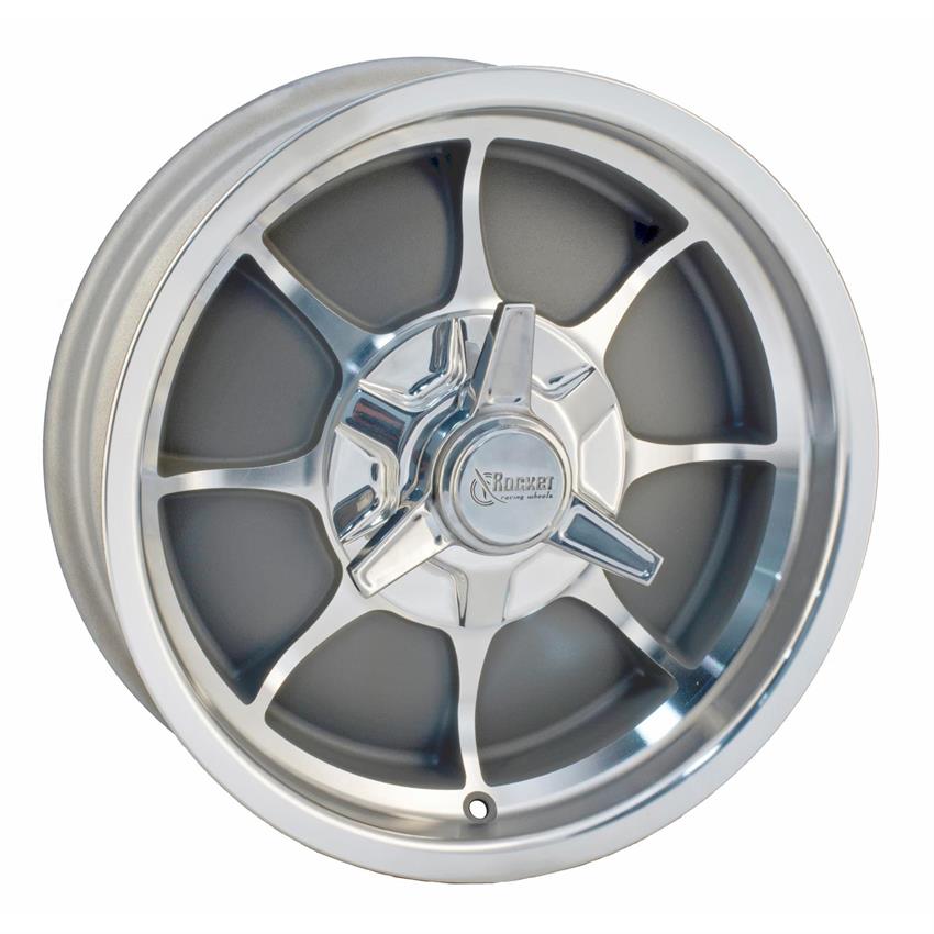 Rocket Racing Wheels Fire Wheel, 16 x 5, 5 on 4.5, 2.375 Inch Backspace