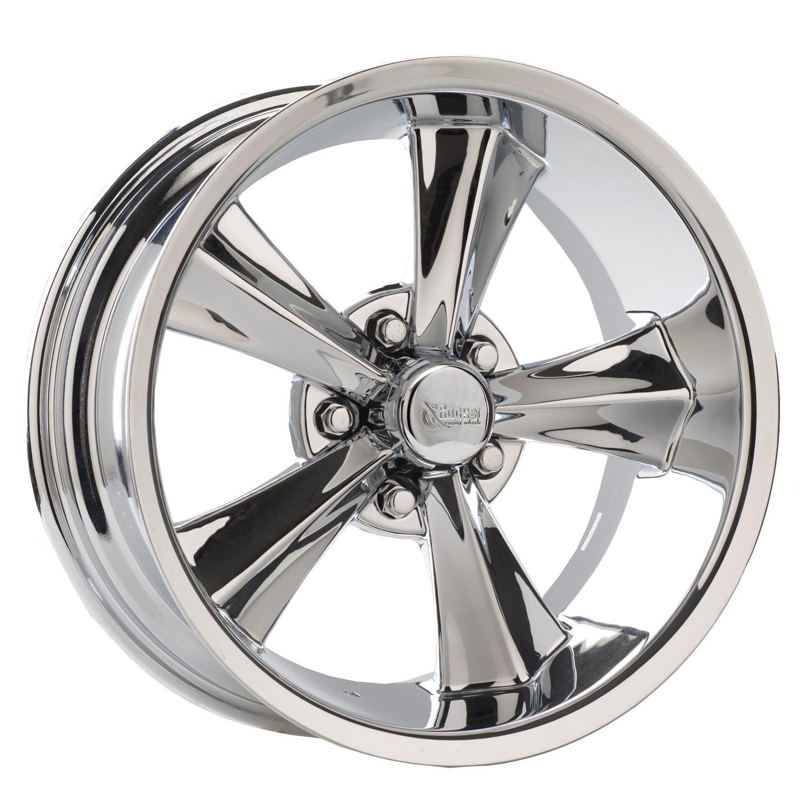 Rocket Racing Wheels R16 Booster 8x17 Hyper Silver Paint Center ...