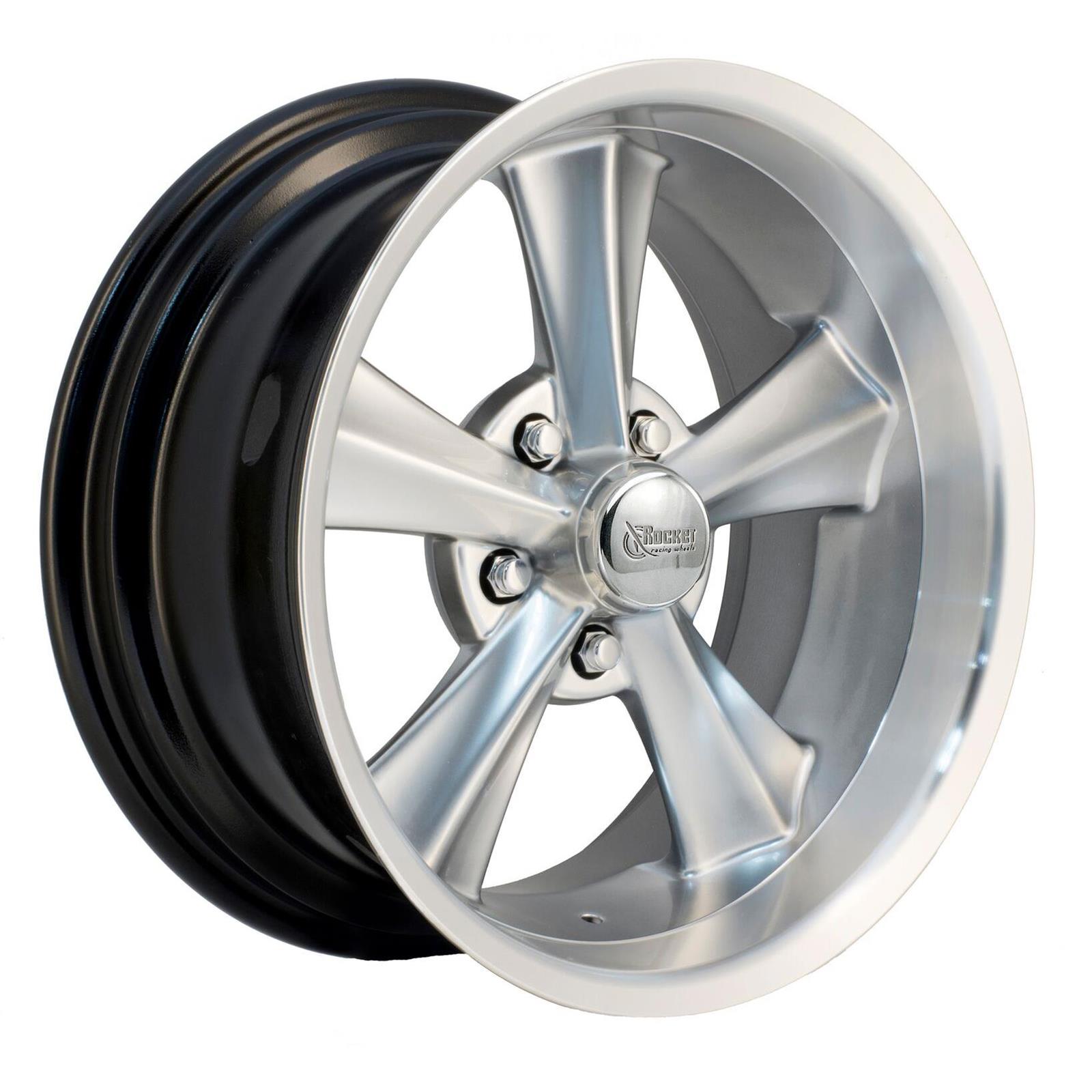 Rocket Booster Wheel, 17X8, 5 On 4-3/4, 4-1/2 Inch Backspace