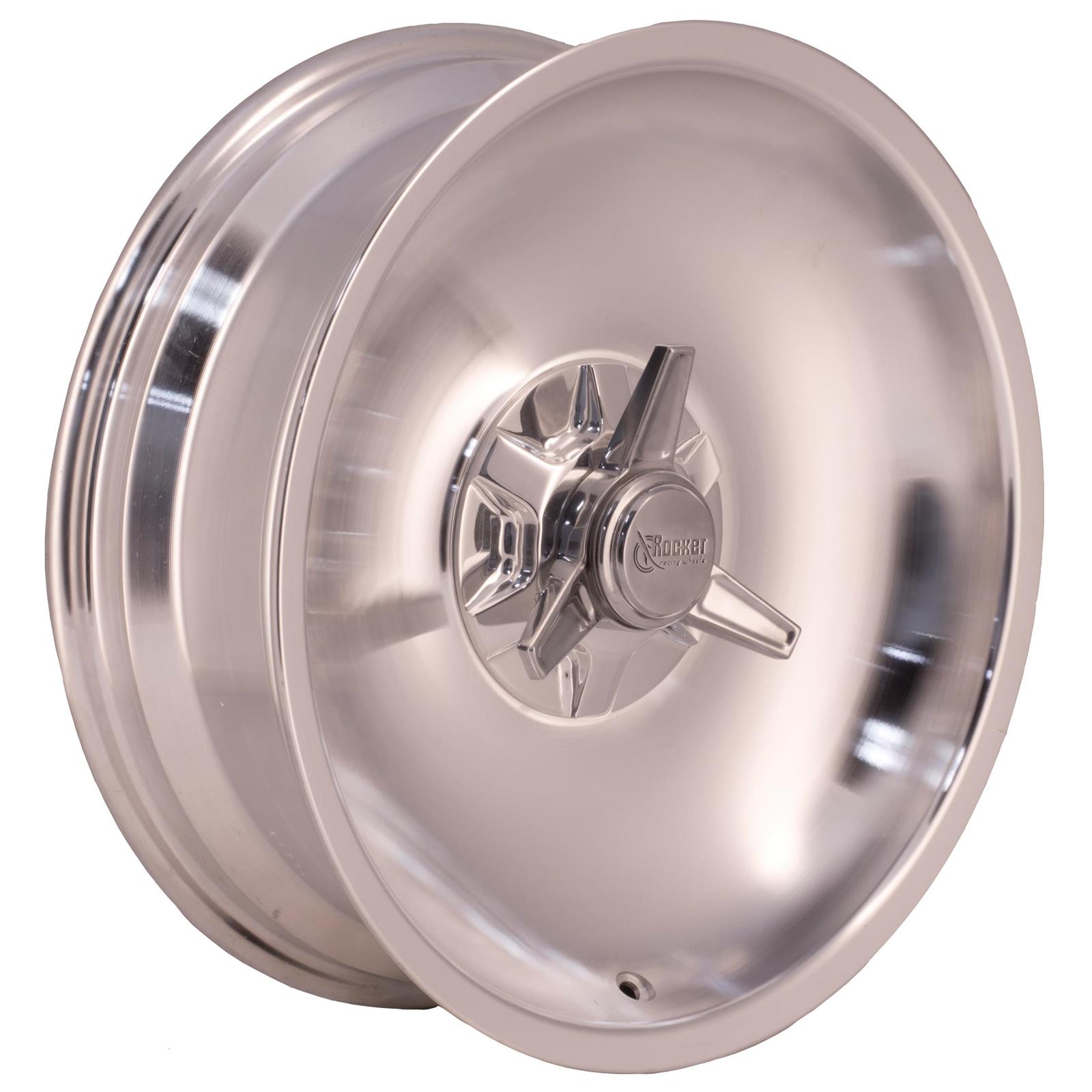 Rocket Racing Wheels 18x6, 5 on 5 Bolt Pattern, 2-3/8 Inch Backspace
